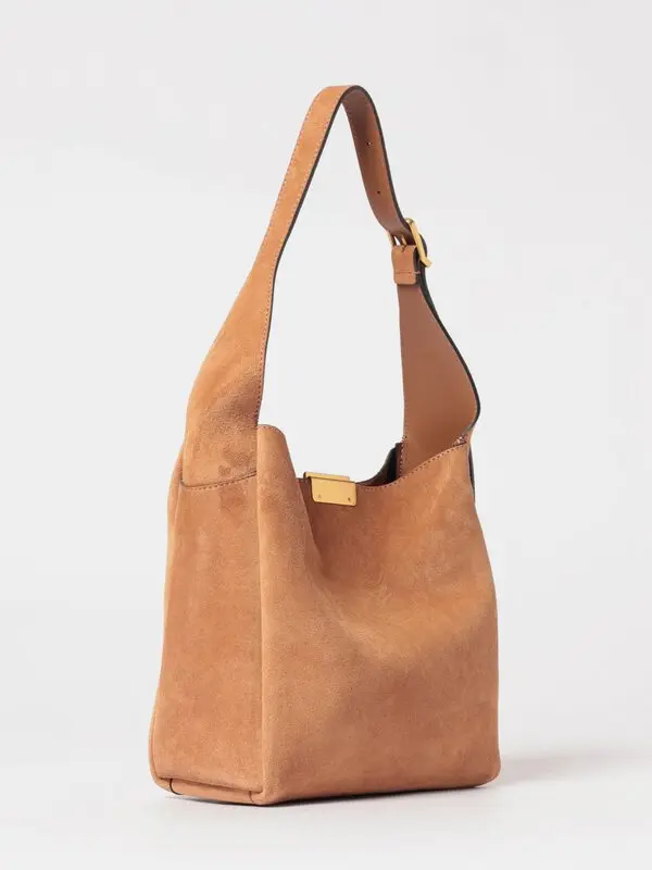GIANNI CHIARINI Jo Suede Shoulder Bag