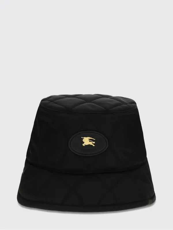 Burberry Quilted Bucket Hat - Black