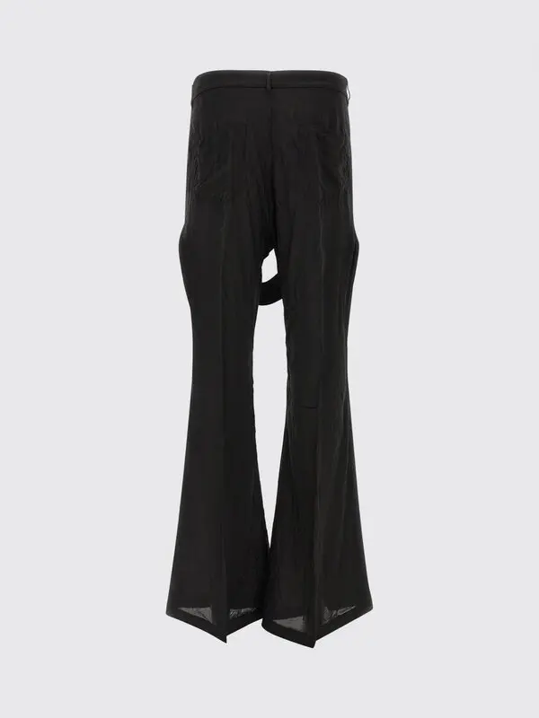 Rick Owens Flared Trousers With Suspenders