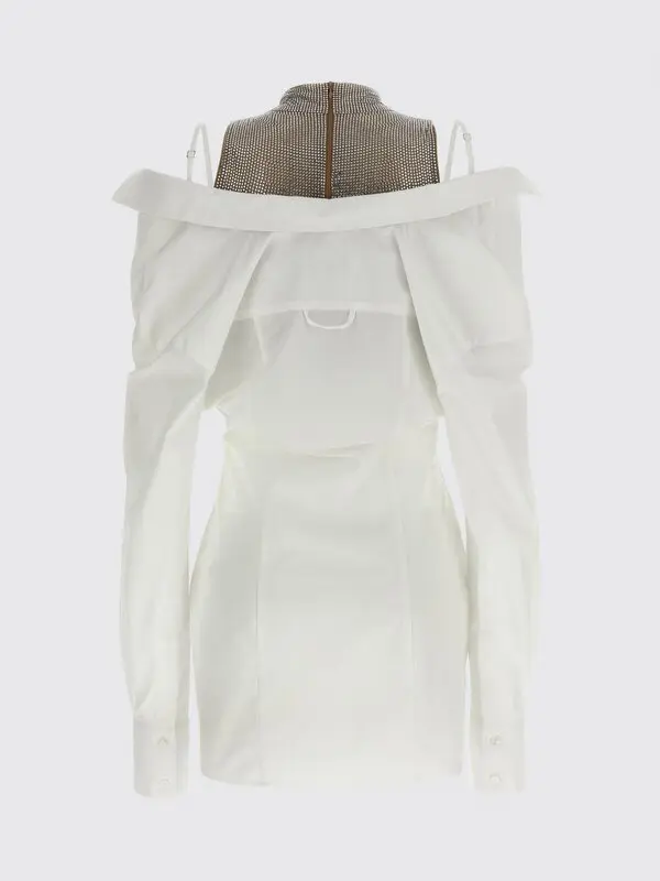 Giuseppe Di Morabito Button-up Shirt Dress With Ruched Detailing