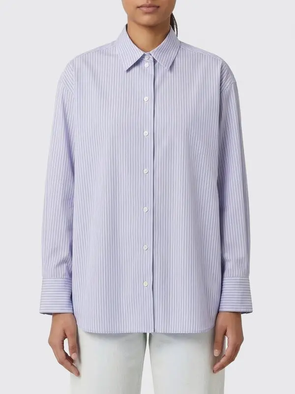 THE ROW Striped Cotton Shirt