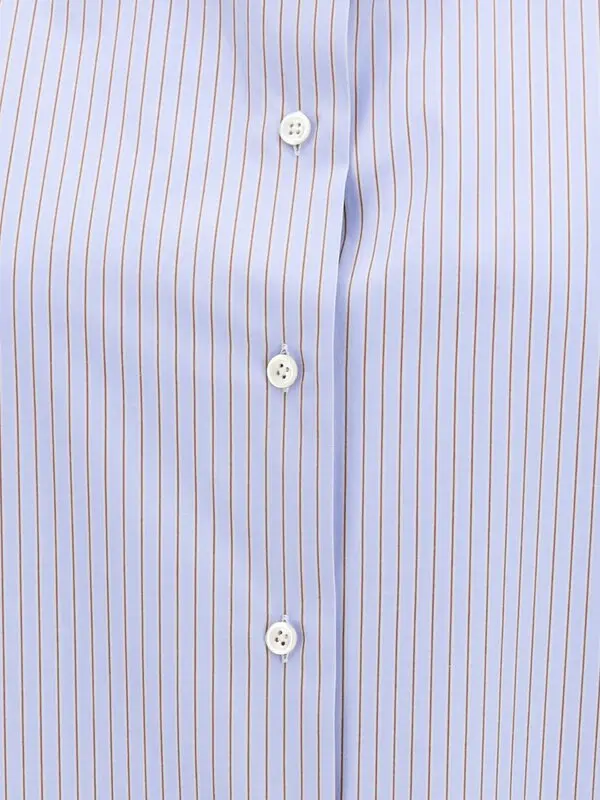 THE ROW Striped Cotton Shirt