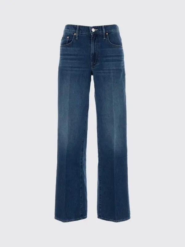 MOTHER Wide Leg Jeans - Blue