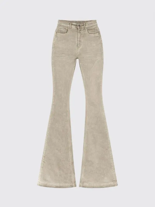 Rick Owens Bolan Flare Jeans - Beige