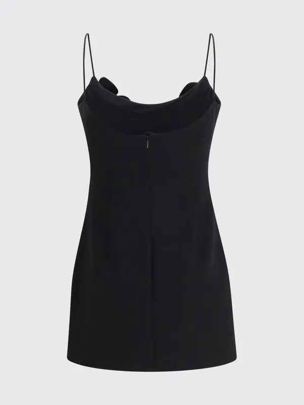 Magda Butrym Stretch Virgin Wool Mini Dress - Black