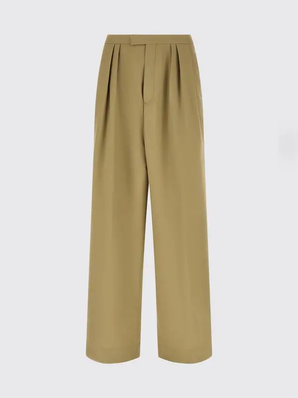 Dries Van Noten Tailored Wide Leg Pants - Green