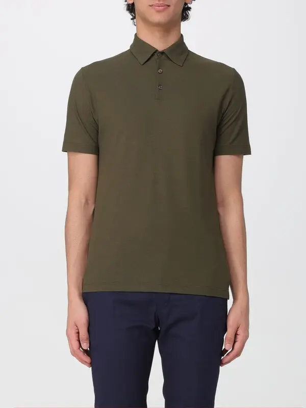 ZANONE Polo Shirt - Green