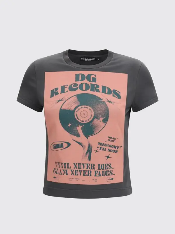 Dolce & Gabbana Graphic T-shirt - Grey