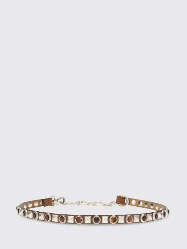 Etro Embellished Leather Belt - Brown