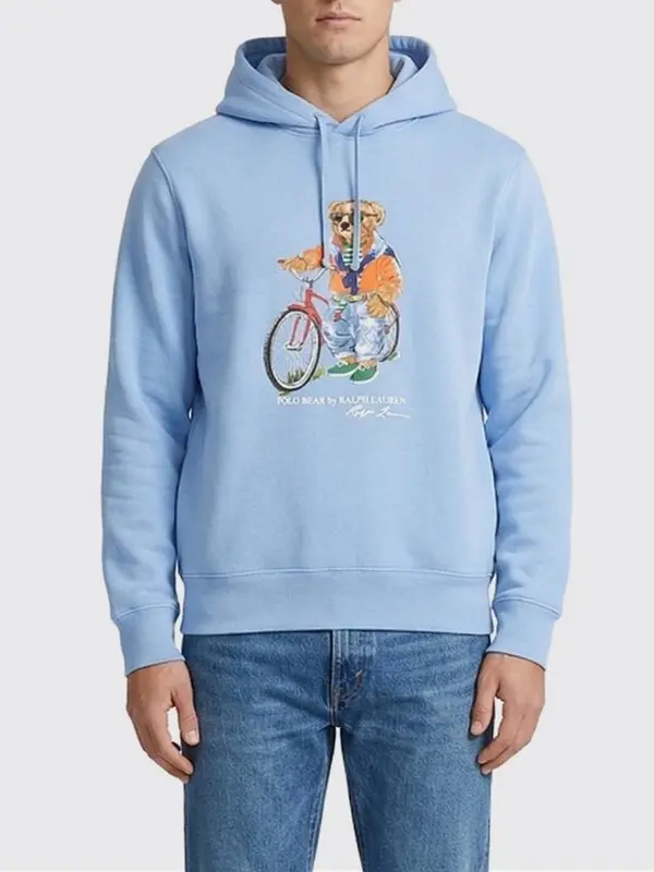 Polo Ralph Lauren Fleece Hoodie - Gnawed Blue