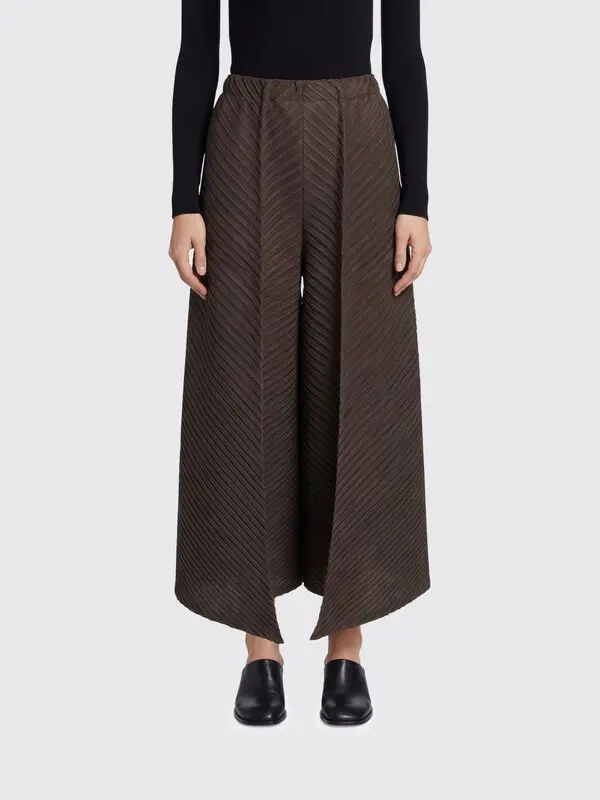 Issey Miyake Culottes - Brown
