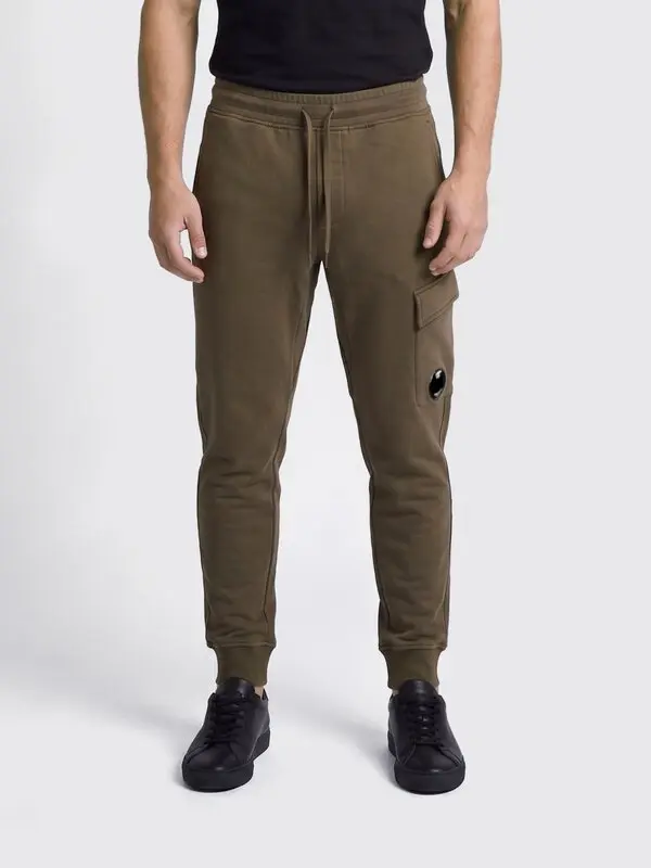 C.P. COMPANY Cotton Cargo Pants - Green