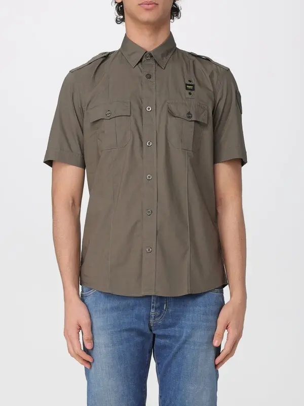 BLAUER. Shirt - Green