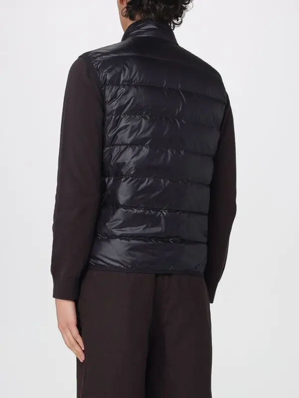 BLAUER. Quilted Nylon Vest - Black