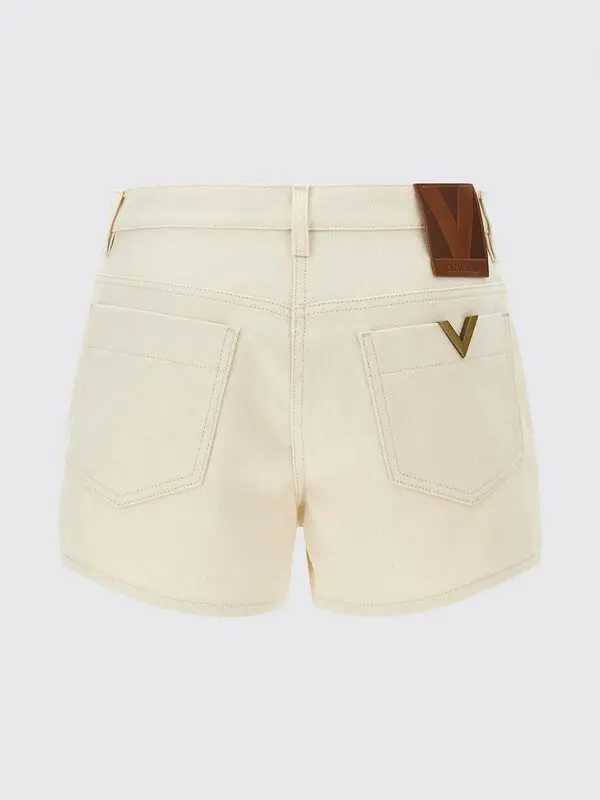 Valentino Garavani Cotton Denim Shorts