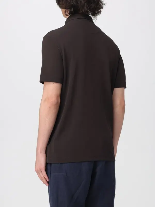 ZANONE Polo Shirt - Brown
