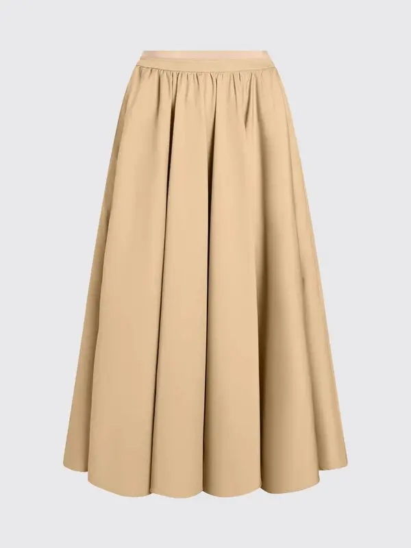 PATOU Pleated Midi Skirt