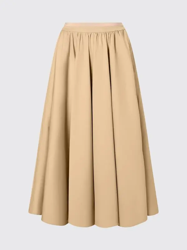 PATOU Pleated Midi Skirt