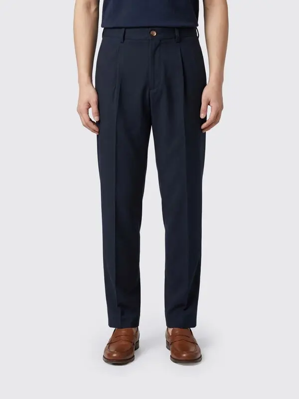 Brunello Cucinelli Tailored Pleated Trousers - Blue