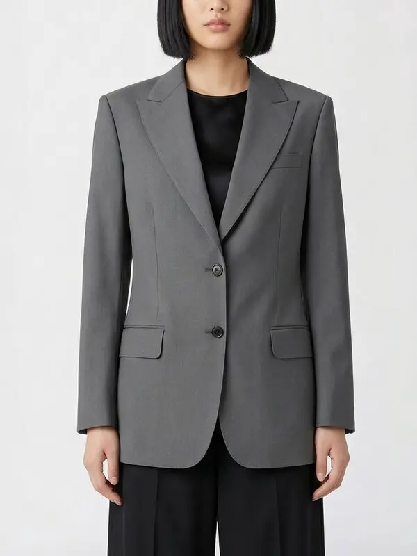 ARMARIUM Classic Collared Jacket - Grey