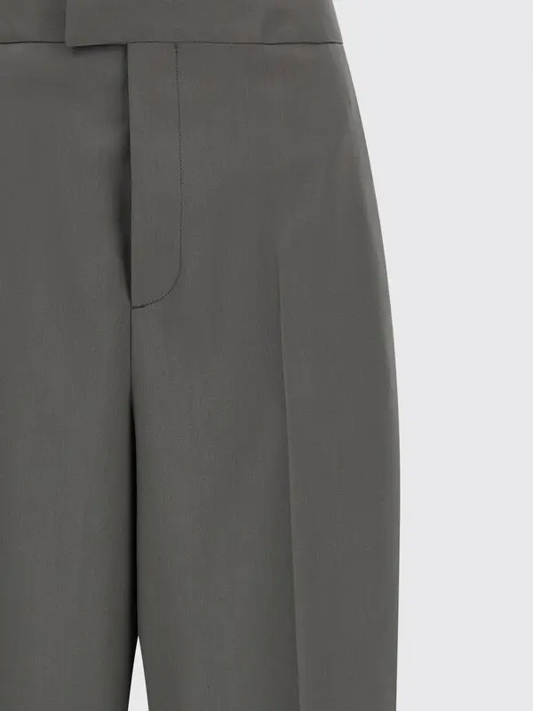 ARMARIUM Virgin Wool Wide Leg Trousers