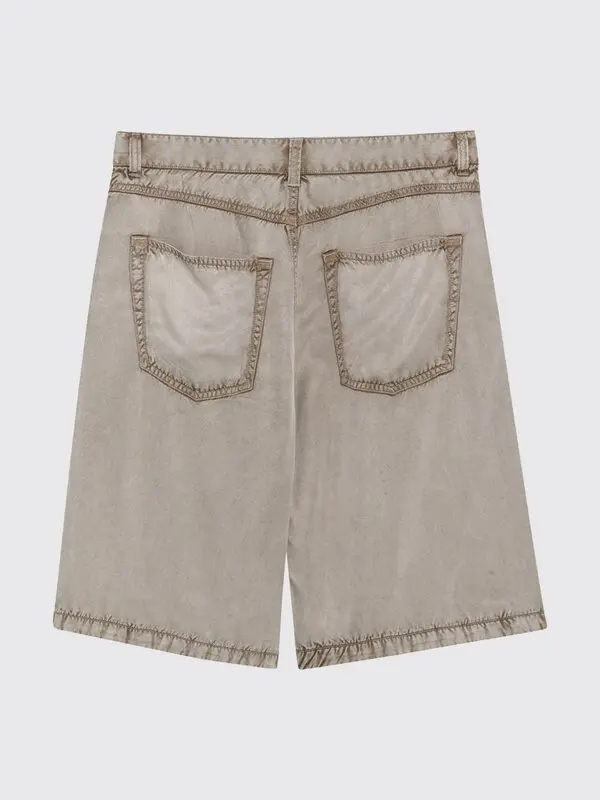 DIESEL® Washed Effect 5-pocket Denim Shorts - Natural