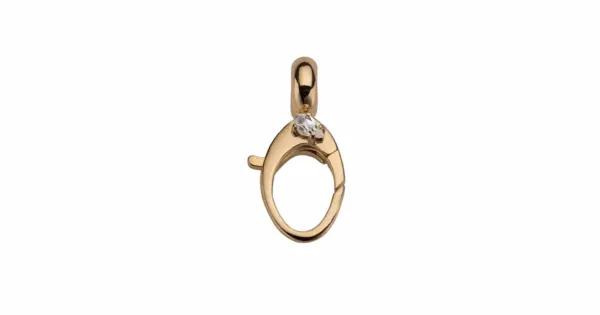 Jennifer Zeuner Jewelry Quinn 18k Yellow Gold-plated Silver Charm - One-color