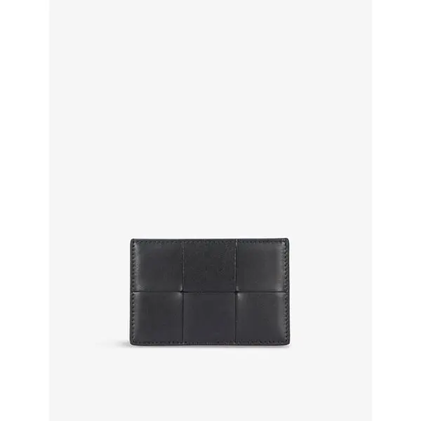 Bottega Veneta Intreccio Urban Leather Card Holder