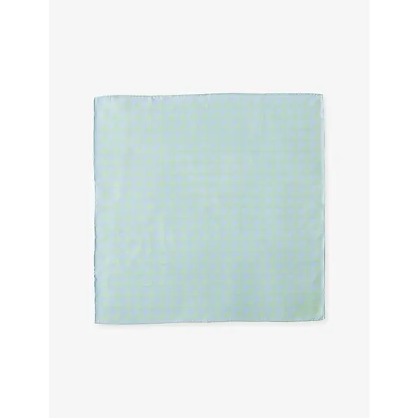 Prada Printed Silk Twill Scarf