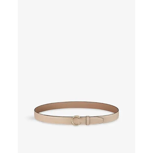Cartier Panthère De Leather Belt - Beige