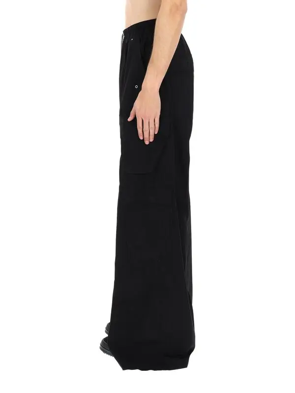 Rick Owens Jumbo Belas Cargo Pantalone - Black