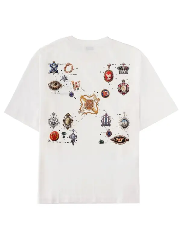 Off-White T-shirt Con Logo