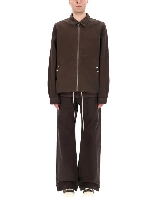 Rick Owens Zip-front Jacket - Brown