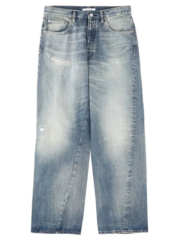 SUNFLOWER Wide Twist Jeans - Denim