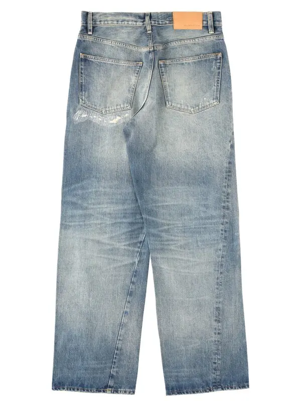 SUNFLOWER Wide Twist Jeans - Denim