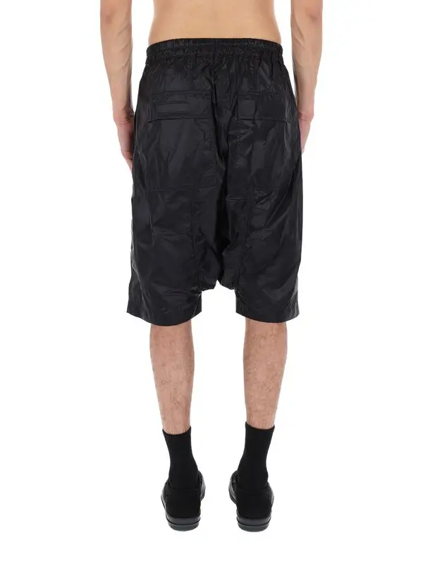 Rick Owens Drawstring Pods Shorts - Black