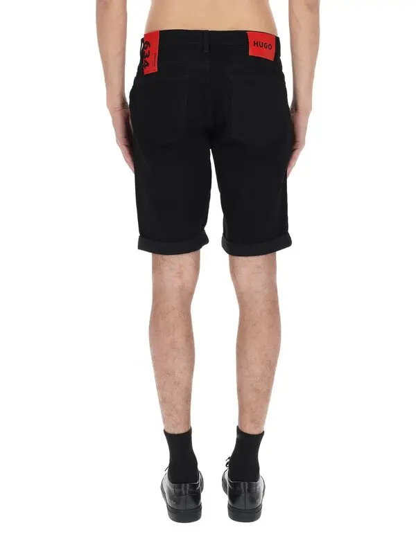 Hugo Logo Patch Shorts