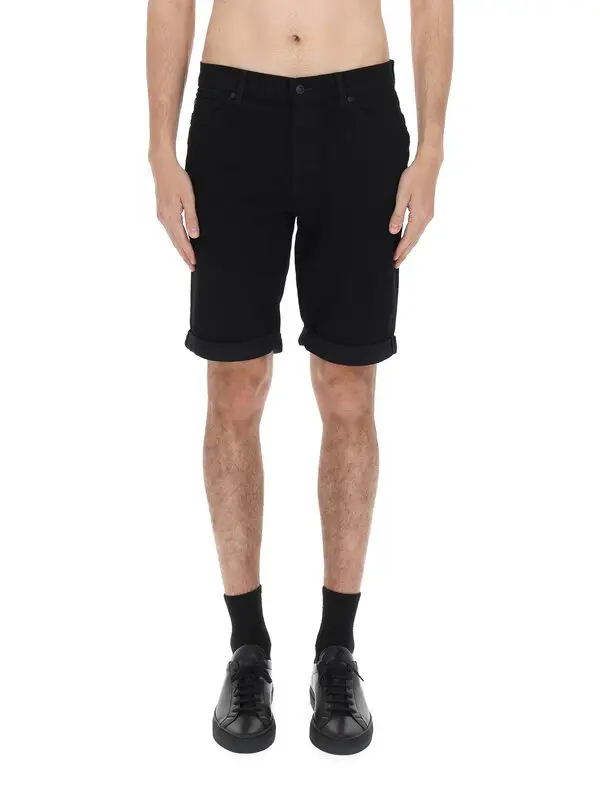 Hugo Logo Patch Shorts