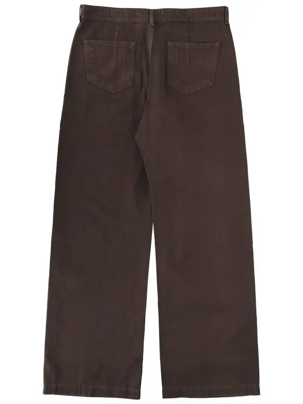 Rick Owens Geth Wide Leg Jeans - Brown