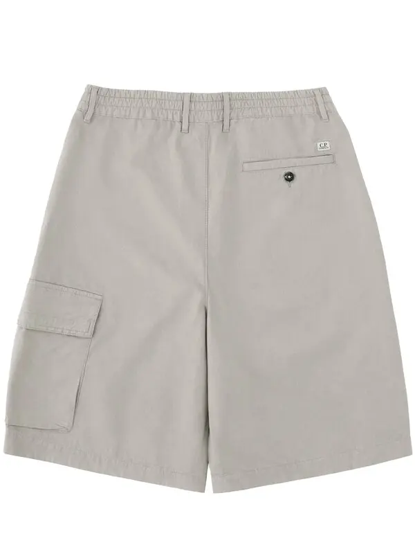 C.P. COMPANY Cargo Shorts With Logo Patch
