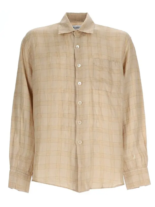 Our Legacy Camicia In Lino - Beige