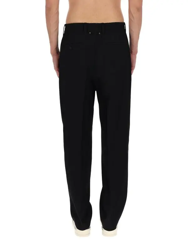 GOLDEN GOOSE Pantalone In Lana - Black