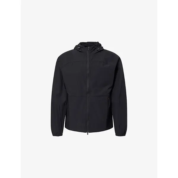 NOW YOU LIVE Overton Hooded Shell Jacket - Black