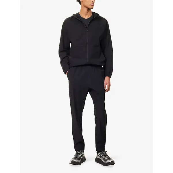 NOW YOU LIVE Overton Hooded Shell Jacket - Black