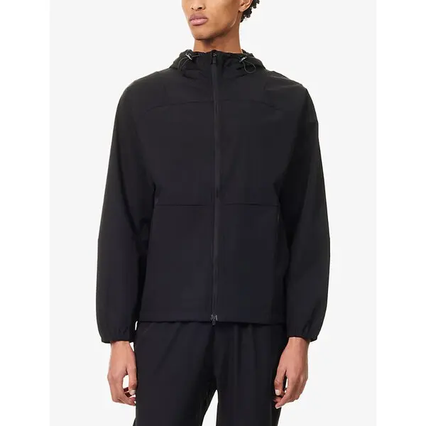 NOW YOU LIVE Overton Hooded Shell Jacket - Black