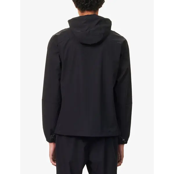 NOW YOU LIVE Overton Hooded Shell Jacket - Black