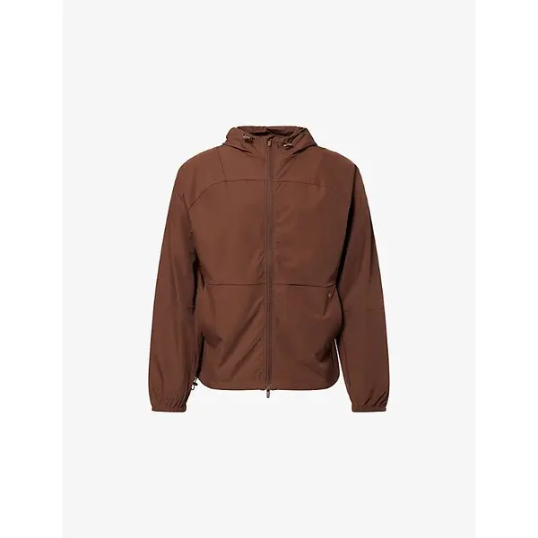 NOW YOU LIVE Overton Hooded Shell Jacket - Saddle