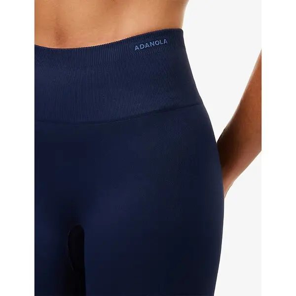 ADANOLA Classic Seamless Gym Leggings - Navy Blue