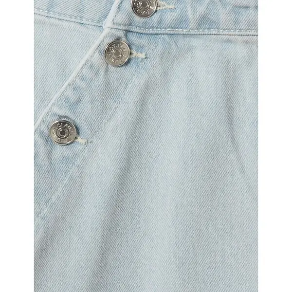 Claudie Pierlot Wide-leg Denim Jeans - Light Blue Denim
