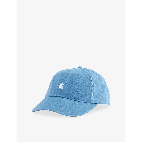 Carhartt Work In Progress Lucas Logo-patch Cotton Cap - Blue